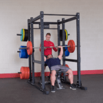 Body-Solid Extended Power Cage | Squat Rack Fitness Package