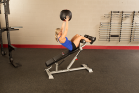 Body-Solid Pro ClubLine Adjustable Ab Crunch Bench SAB500