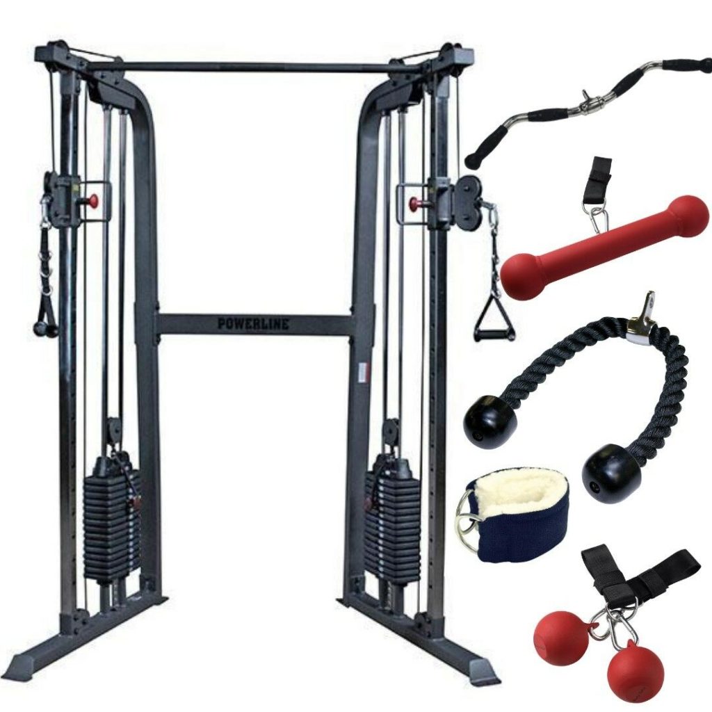 Body-Solid Powerline Functional Trainer - PFT100 Home Gym Package