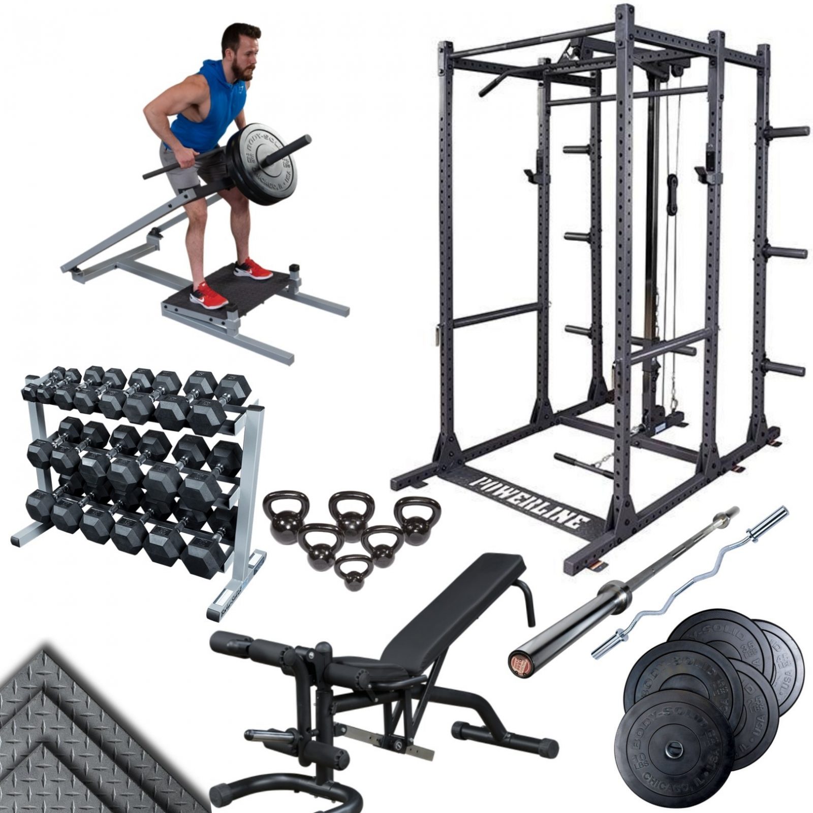 Heavy Duty Body-Solid EXM2500B: All-In-One Home Gym Body Solid G9s Home Gym