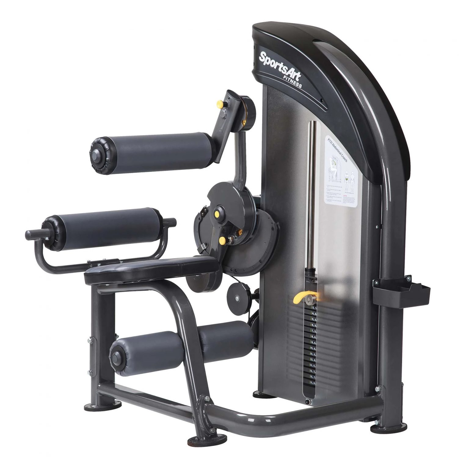 SportsArt P731 Performance Abdominal Crunch Machine (New) - Expert ...