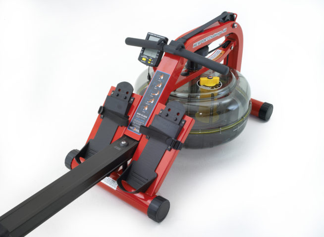 First Degree Fitness Newport Plus Red Fluid Rower (New) - Expert ...