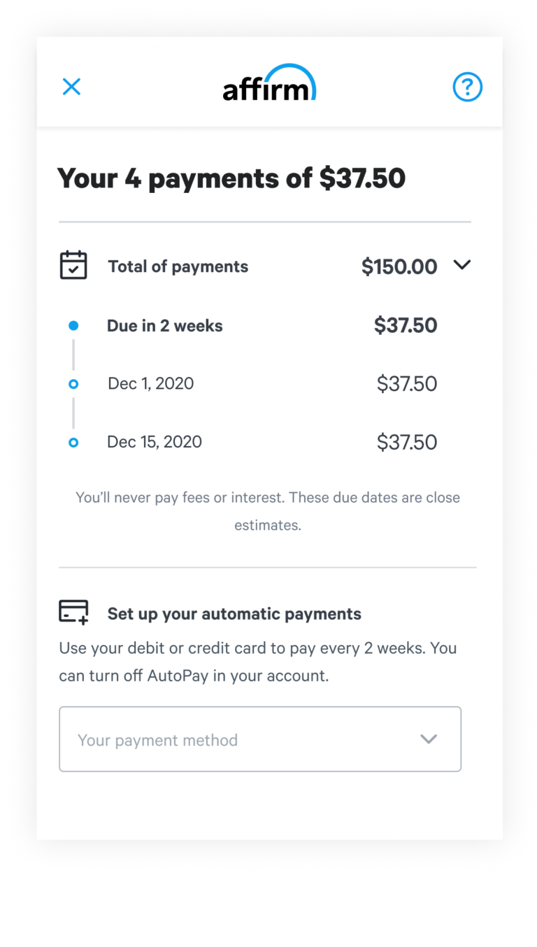 Affirm - Buy Now, Pay Later - Expert Fitness Supply